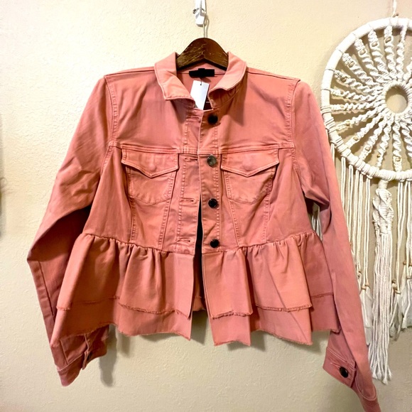 Lane Bryant | Jackets & Coats | Lane Bryant Nwt Button Up Cropped ...